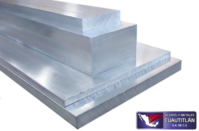 Solera de aluminio en aleación 6061 y 6063, largo 3.66 mts.