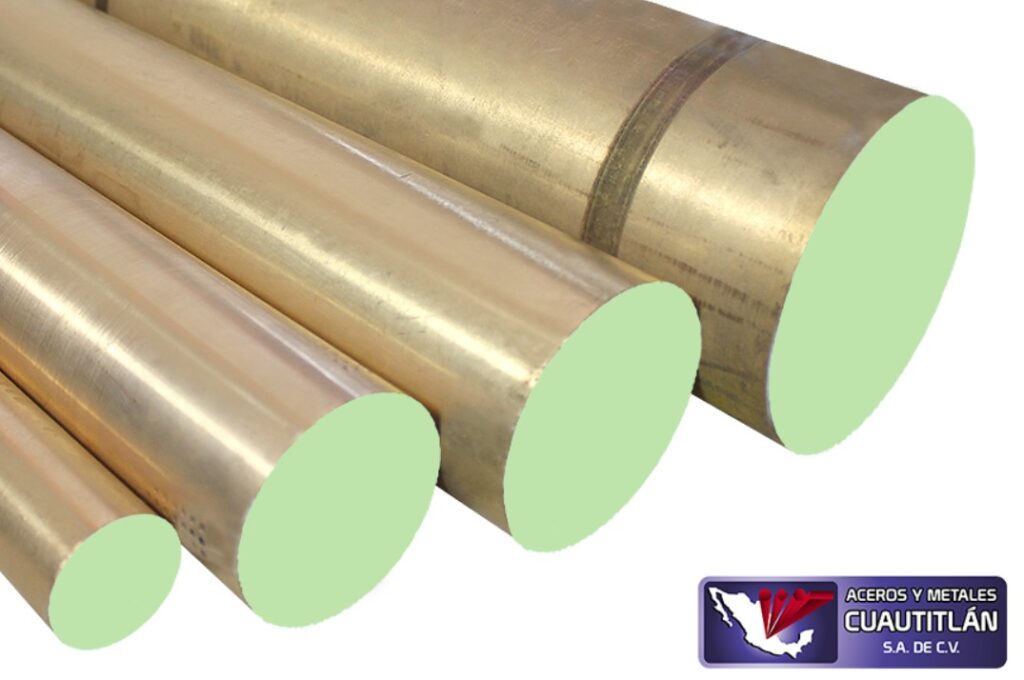 Barra Redonda de bronce, aleación SAE68