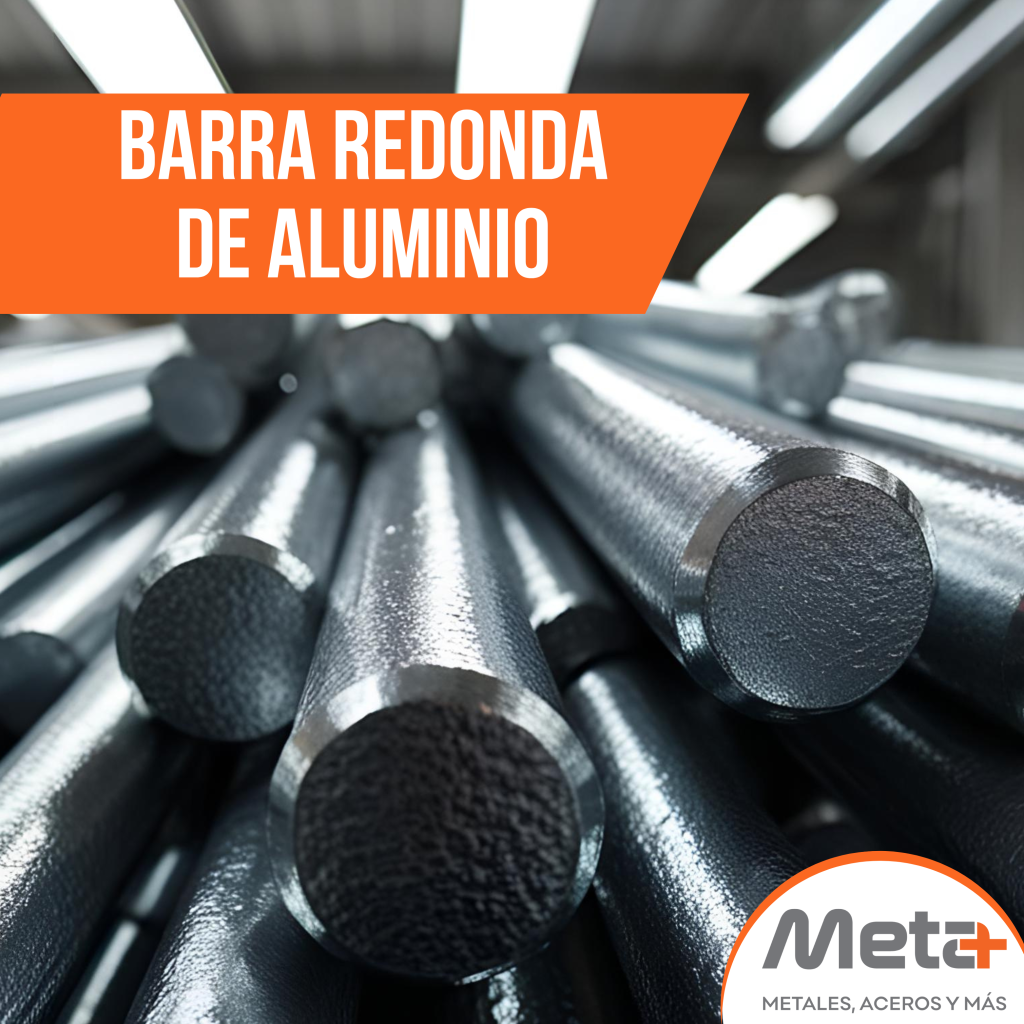 Barra redonda de aluminio en aleación 6063 y 6061