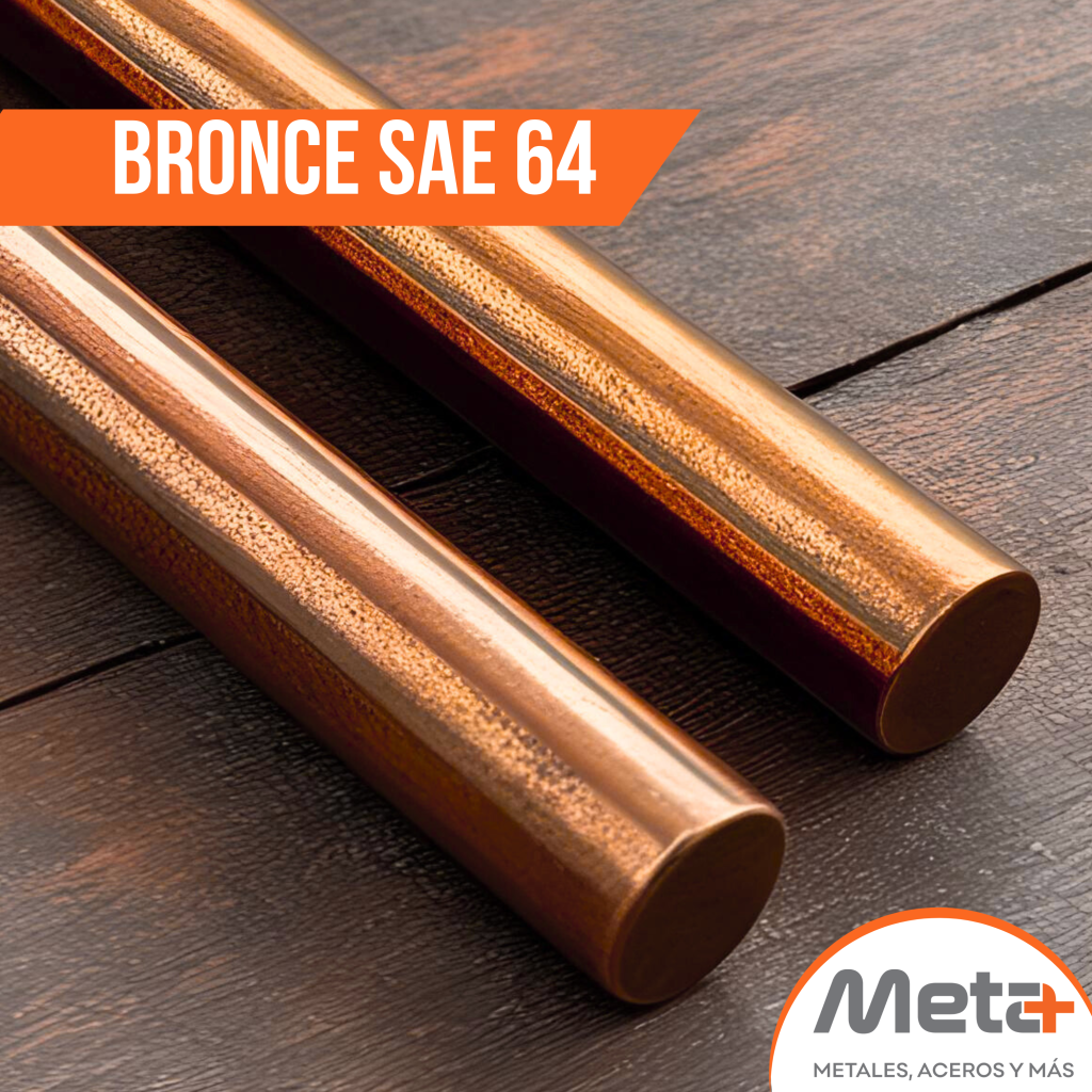 Barra Redonda de bronce, aleación SAE64